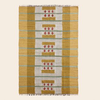 Madura Tapis De Sol Andoni Jaune et rose - JAUNE