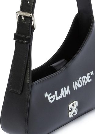 Off-white Glam Inside Shoulder Bag - Black