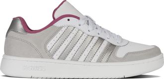 K-Swiss Court Palisades - Schuhe f&uuml;r Damen und Herren - Vintage-Tennisstil hohem Komfort - Cupsohle, Leder-Obermaterial, Schn&uuml;rung - Farbe - GR&Ouml;SSE