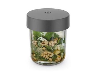 Kenwood Mini-Zerkleinerer & -Mühle KAG30.000GY, Zubehör aus Glas, Go Collection, Zerkleinerer & Mühle für Kenwood Go Küchenmaschine, 2 Glasgefäße, Abnehmbare 