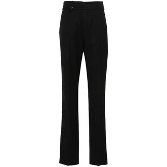 Jacquemus Femme, Pantalons, Noir, Taille: 38 FR Pantalon slim