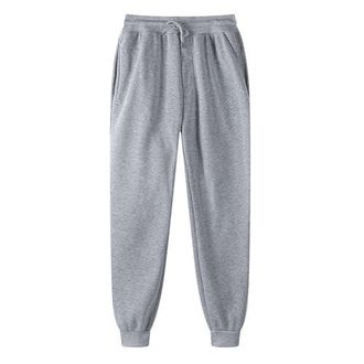 Generic Pantalon de jogging pour homme - Coupe confortable - Pantalon de sport long avec poches - Cordon de serrage - Pantalon de loisirs - Pantalon de surv&ecirc;t