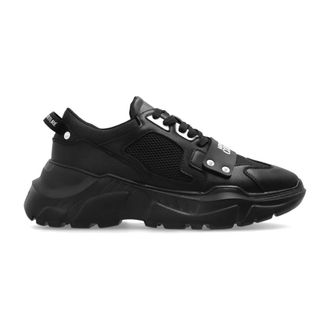 Versace Jeans Couture Sneakers mit Logo - - Shoes - Herren - Schwarzk - 41 EU