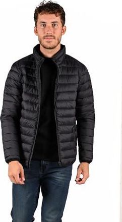 Scott Doudoune Trenton Légère Résistante à lEau Homme (FR/ES, Alpha/lettres, TTG, Taille normale, Taille normale, Noir)