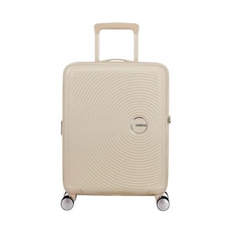 American Tourister unisex, Valises, Beige, Taille: ONE Size SoundBox Spinner 55/20