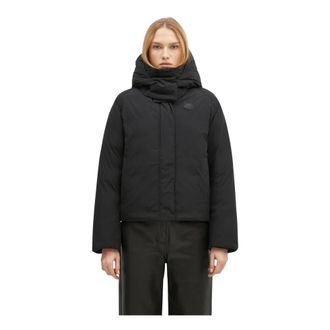 Maison Kitsun&eacute; Veste matelass&eacute;e &agrave; patch renard - Femme - Vestes - Noir - Taille: 36 FR