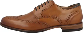 Clarks Herren Craftarlolimit Brun Chaussure de Robe duniforme, Marron Clair Cuir, 46 EU