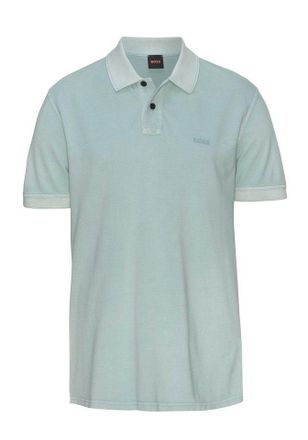HUGO BOSS Poloshirt Prime Regular Fit Cotton Pique Polo aus 100% Baumwolle