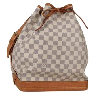 Louis Vuitton Pre-owned Canvas Bucket Bag - - Pre-owned - Damen - Wei&szlig; - ONE SIZE