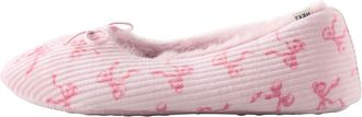 Next Damen Standard Ballerinas aus Cord Pink Bow XL