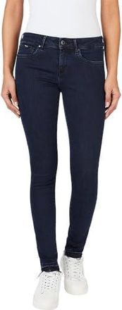 Pepe Jeans London Jean Skinny LW, Bleu (Denim-DP3), 30W / 30L Femme