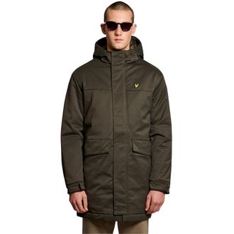 Lyle & Scott Parka In Gr&uuml;n-olive