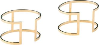 Elisabetta Franchi Femme, Accessoires, Jaune, Taille: ONE Size Cut-out Bracelet