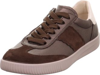 Legero Damen Sneaker Silence Frauen Schn&uuml;rschuhe,Schn&uuml;rer,Halbschuhe,Stra&szlig;enschuhe,Business,Freizeit Weite: G (WMS), CORVINO (BRAUN) (350), 42.5 EU