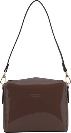 Pourchet Femme, Sacs, Brun, Taille: ONE Size Cassetta Vernis