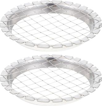 Hemoton Kartoffelchips-Ausstechformen, 2 St&uuml;ck, Eier-Kartoffelschneider, Edelstahl, Frittierschneider, Eierschneider, Eierschneider f&uuml;r hart gekochte Hobel, E