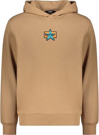 Herno hoodie à patch logo - Tons neutres