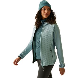 Regatta Andreson Hybrid-Jacke f&uuml;r Damen, Gr&uuml;n - Green Haze, 40