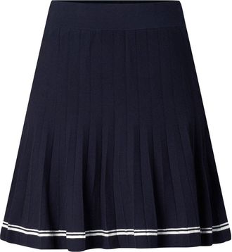Bogner Strickrock Myra f&uuml;r Damen - Navy-Blau - 34
