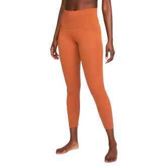 Nike Dri-Fit Rostbraune Yoga-Leggings