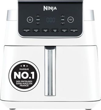 Ninja Ninja Air Fryer MAX PRO, 6.2L, sans huile, grand tiroir, r&ocirc;tir, cuire, frire, familial, num&eacute;rique, panier et plaque de cuisson compatibles lave-vaisse