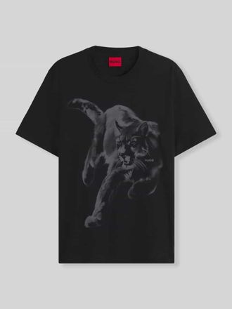HUGO BOSS Regular Fit T-Shirt aus reiner Baumwolle Modell Daffilo