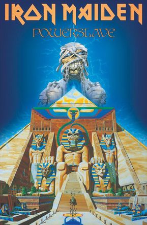 Iron Maiden Powerslave Textil Poster