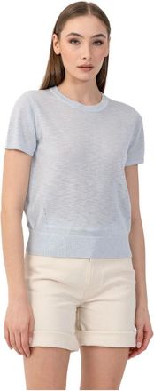 Kocca Femme, Pulls, Bleu, Taille: 44 FR T-shirt Slim Contoured Fit