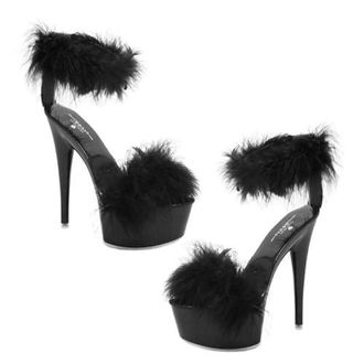 Supvox Sandales &agrave; Talons Hauts pour Femmes Fines Lani&egrave;res Plateforme Imperm&eacute;able Couleur Noire Taille 41 Chaussures d&Eacute;t&eacute; &Eacute;l&eacute;gantes Antid&eacute;rapantes pour Soir&eacute;e