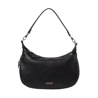 Liu Jo Schwarze Ledertasche - - Bags - Damen - Schwarzk - ONE SIZE