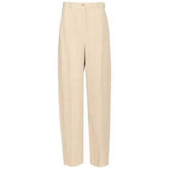 Emporio Armani Damen, Hosen, Beige, 3XLGr&ouml;&szlig;e