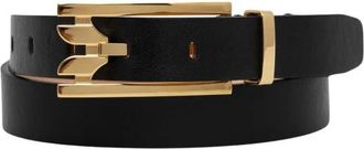 Victoria Beckham Ceinture Dorian Buckle - Femme - Accessoires - Noir - Taille: 90 CM