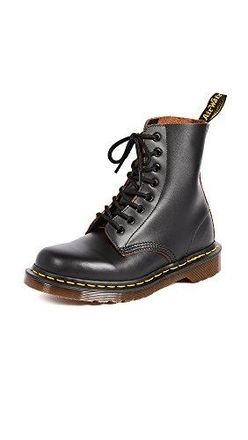 Dr. Martens Dr Martens - Vegan 1460 - Boots - Mixte Adulte, Noir Black, 37 EU