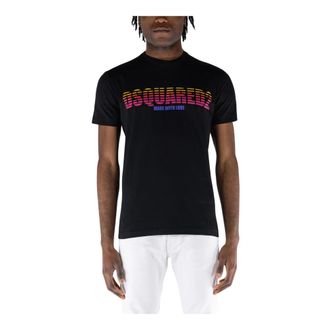 Dsquared2 Stylish Fit T-Shirt Modello - - Tops - Herren - Schwarzk - XL