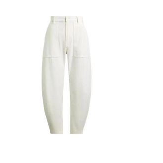 Polo Ralph Lauren Tapered Hosen - - Trousers - Damen - Wei&szlig; - L