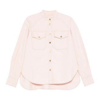 Forte_Forte Denim Chemises - Femme - Blouses et Chemises - Rose - Taille: 36 FR