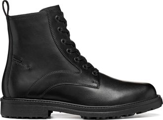 Geox Schn&uuml;rschuhe Geox U Lagorai + Grip B Abx U66HQC 00043 C9999 Schwarz