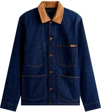 Tommy Hilfiger denim Jacke Côte Côteée - Bleu