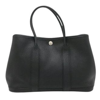 Herm&egrave;s Pre-owned Garden Party TPM Tote Bag Black - - Pre-owned - Damen - Schwarzk - ONE SIZE