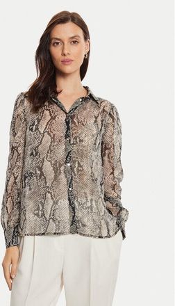 Morgan Hemd 232-CIPYTH Beige Regular Fit