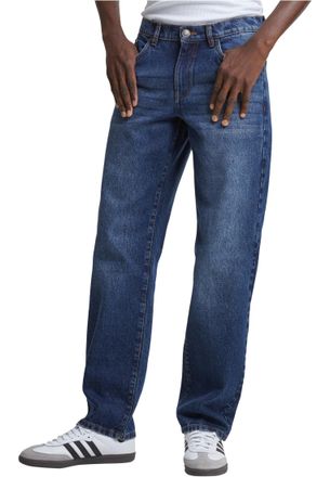 Urban Classics Herren Jeans Heavy Ounce Straight Fit Jeans, l&auml;ssige Jeans f&uuml;r M&auml;nner, Straight Leg, Loose Fit, erh&auml;ltlich