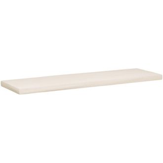 Clp Coussin de si&egrave;ge ext&eacute;rieur pour banc de jardin Cr&egrave;me 166x48x8 cm