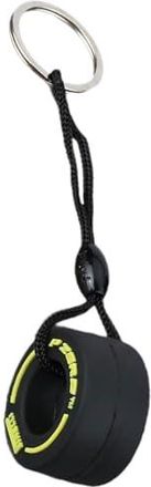 Generic Porte-cl&eacute;s en forme de pneu - Petit sac &agrave; dos - D&eacute;coration de petit sac &agrave; main - Accessoires de d&eacute;coration r&eacute;aliste pour et adultes, Jaune, Refer to d