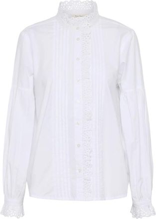 Part Two Femme, Blouses et Chemises, Blanc, Taille: 44 FR Chemises