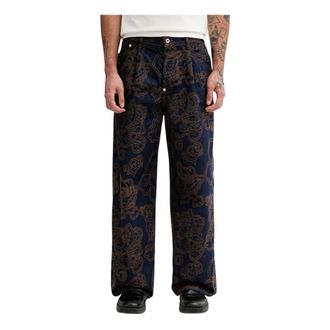 Kenzo Verdy Bestickte Baggy Jeans - - Jeans - Herren - Blau - W30