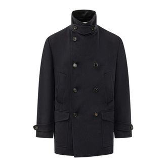 Brunello Cucinelli Herren, M&auml;ntel, Blau, MGr&ouml;&szlig;e