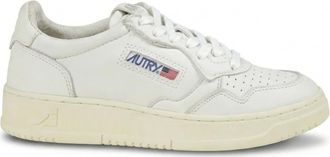 Autry Femme, Chaussures, Blanc, Taille: 40 EU Medalist Low