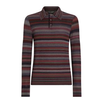 Dolce & Gabbana Homme, Tops, Multicolore, Taille: M Col roul&eacute;s