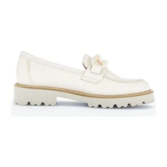 Gabor Wei&szlig;e Freizeit-Loafer - - Shoes - Damen - Wei&szlig; - 40 EU