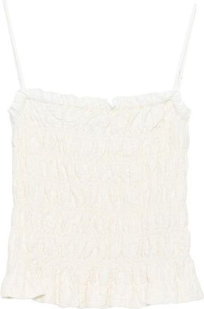 System Ruffled Strap Top